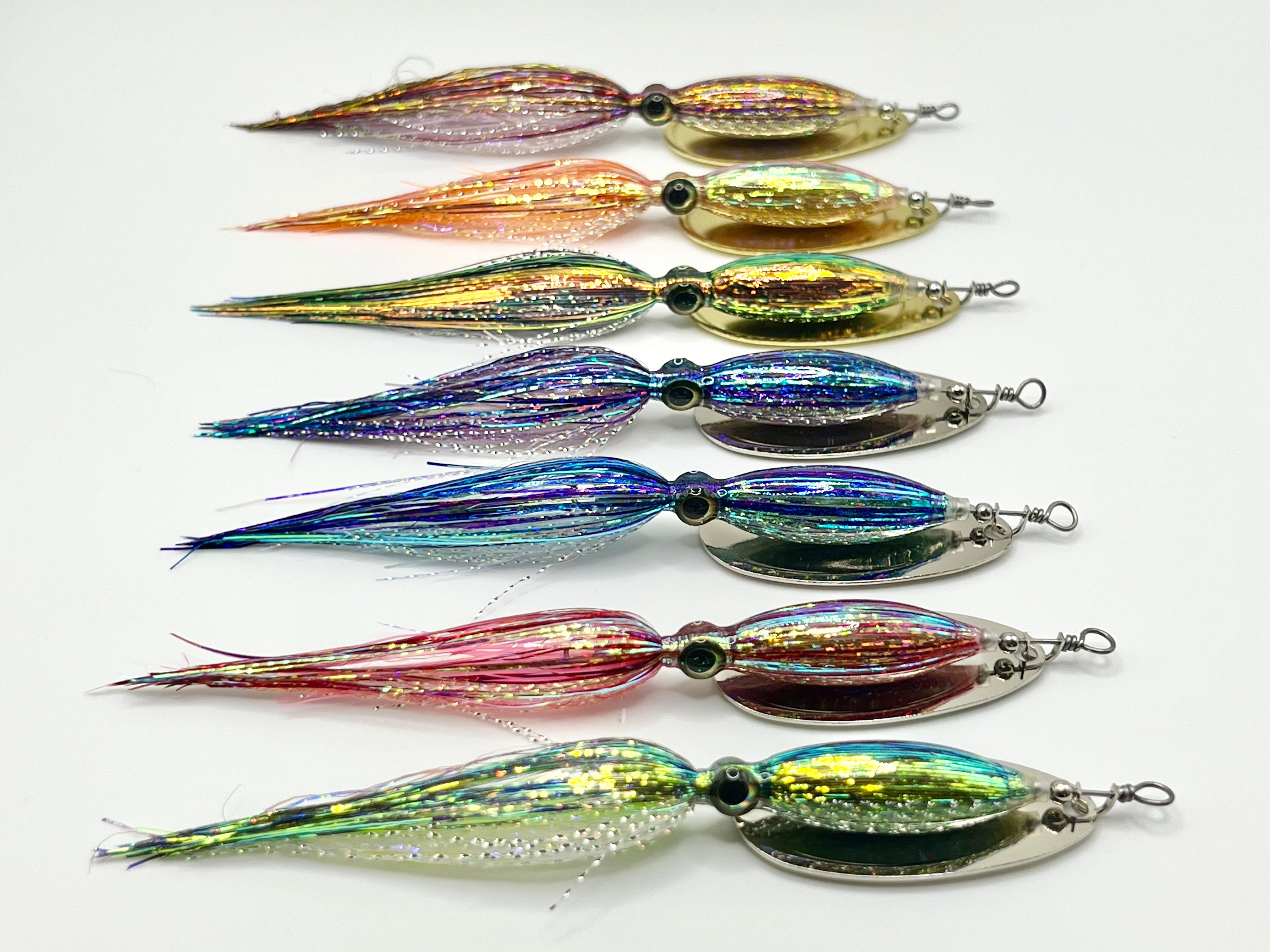 Chrome Squid Spinner Series – Olympic Tackle